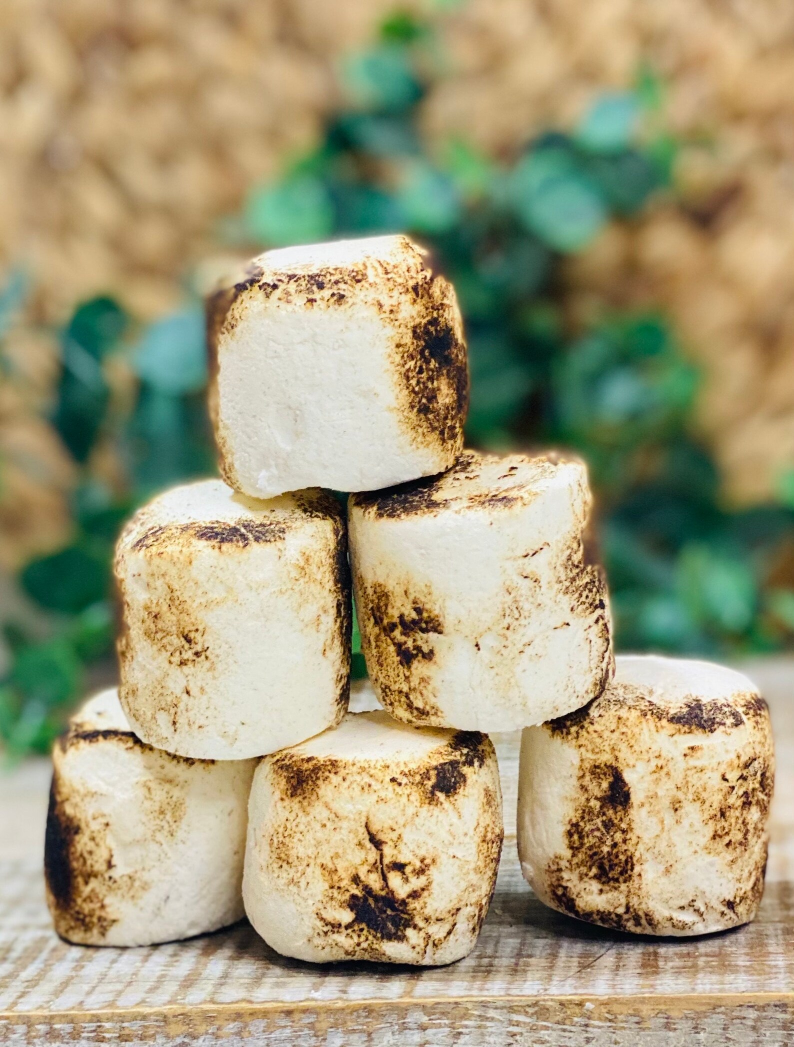Loose Marshmallows, Roasted Fake Marshmallows, Faux Burnt Marshmallows ...