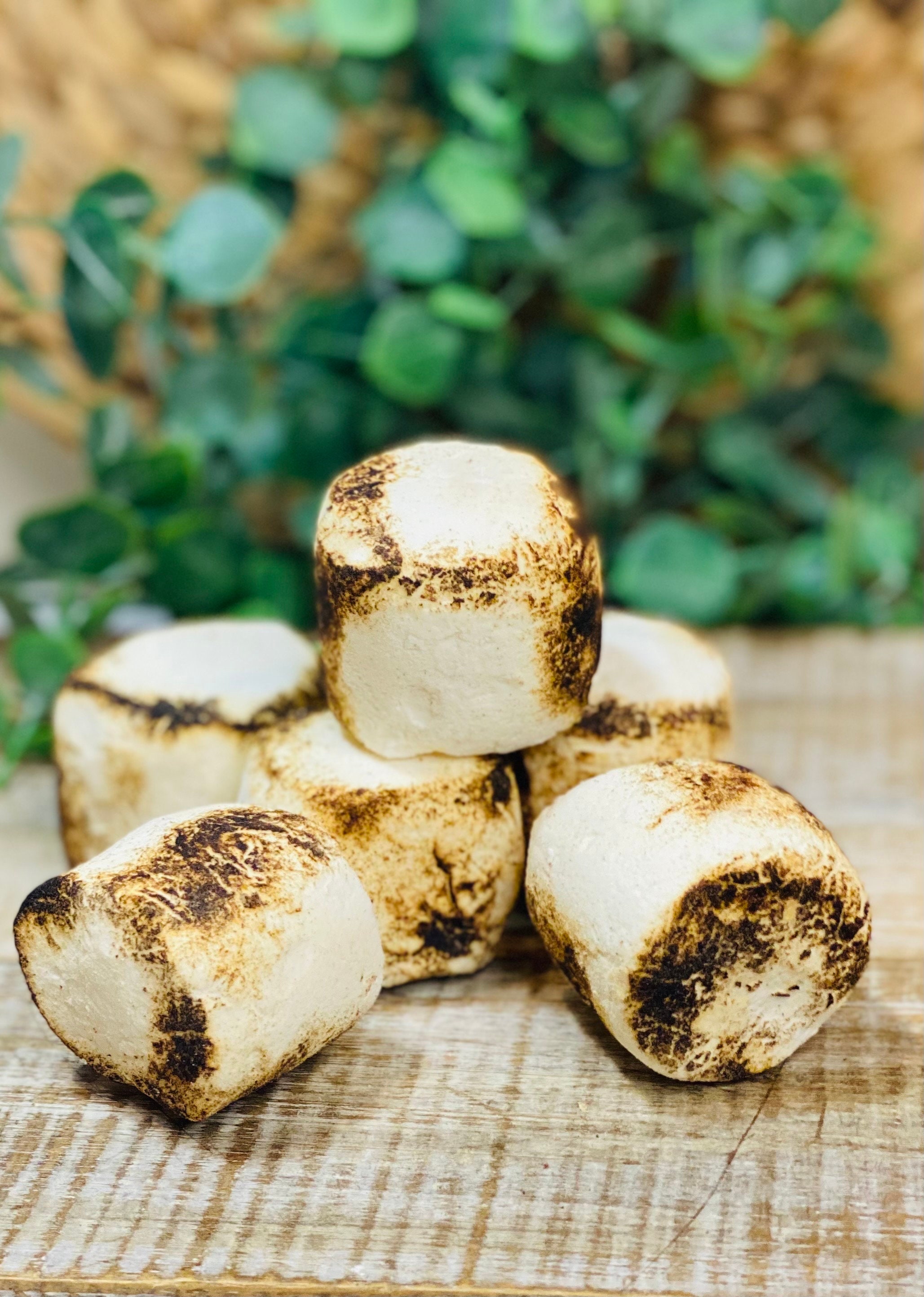 Loose Marshmallows, Roasted Fake Marshmallows, Faux Burnt Marshmallows ...