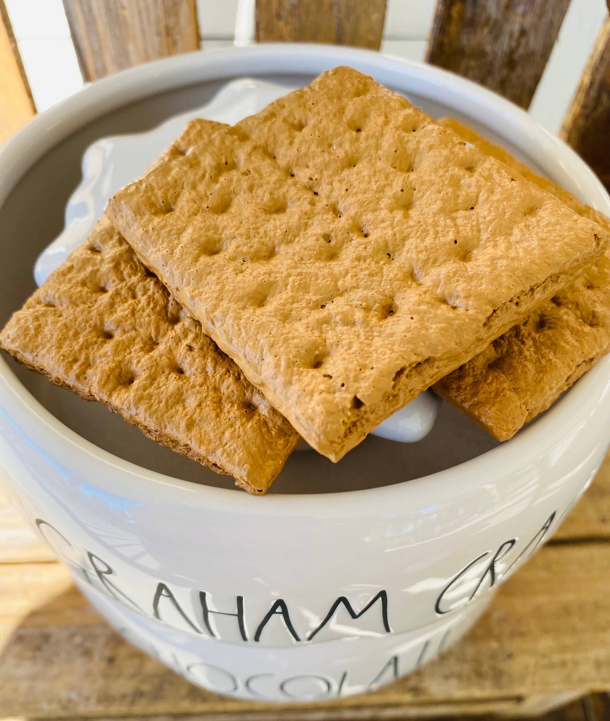Fake Graham Crackers, Fake Food, Camping Decor, Artificial Food, Faux ...