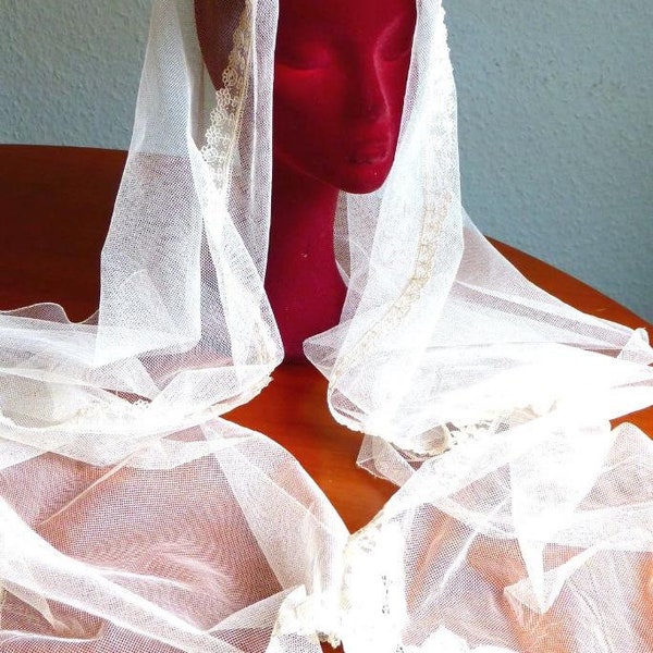 Antique Lace Veil - Etsy
