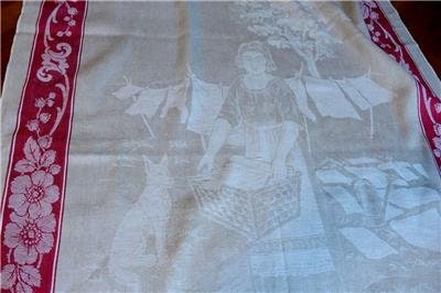 Collectors Rarity Iconic Woven Artdeco Mangle Cloth Lady - Etsy