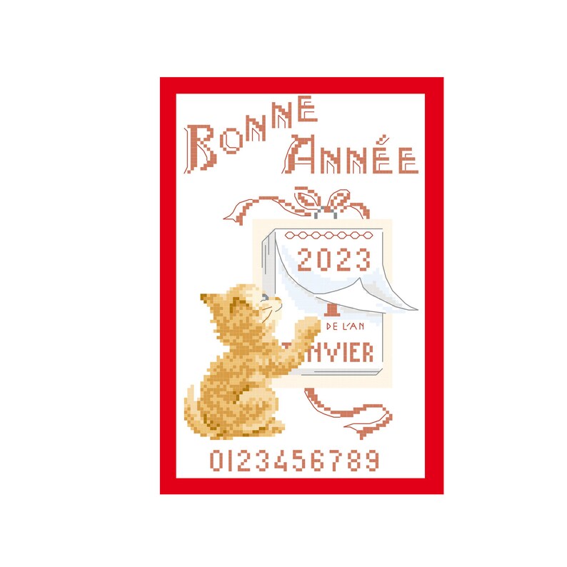 A Happy New Year Chart - Etsy