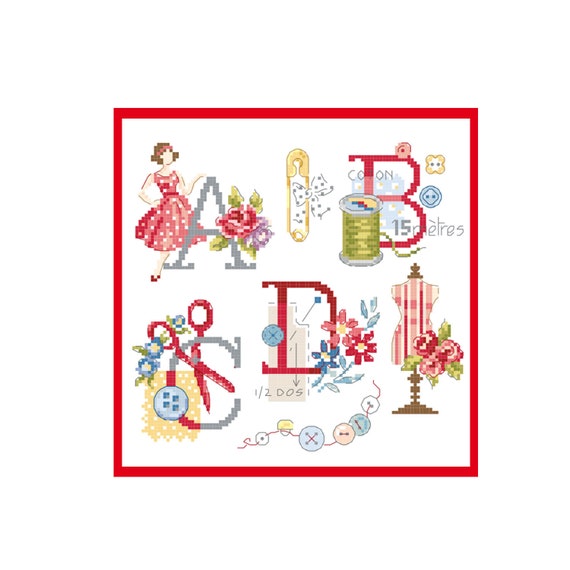 The Audrey Alphabet Chart - Etsy