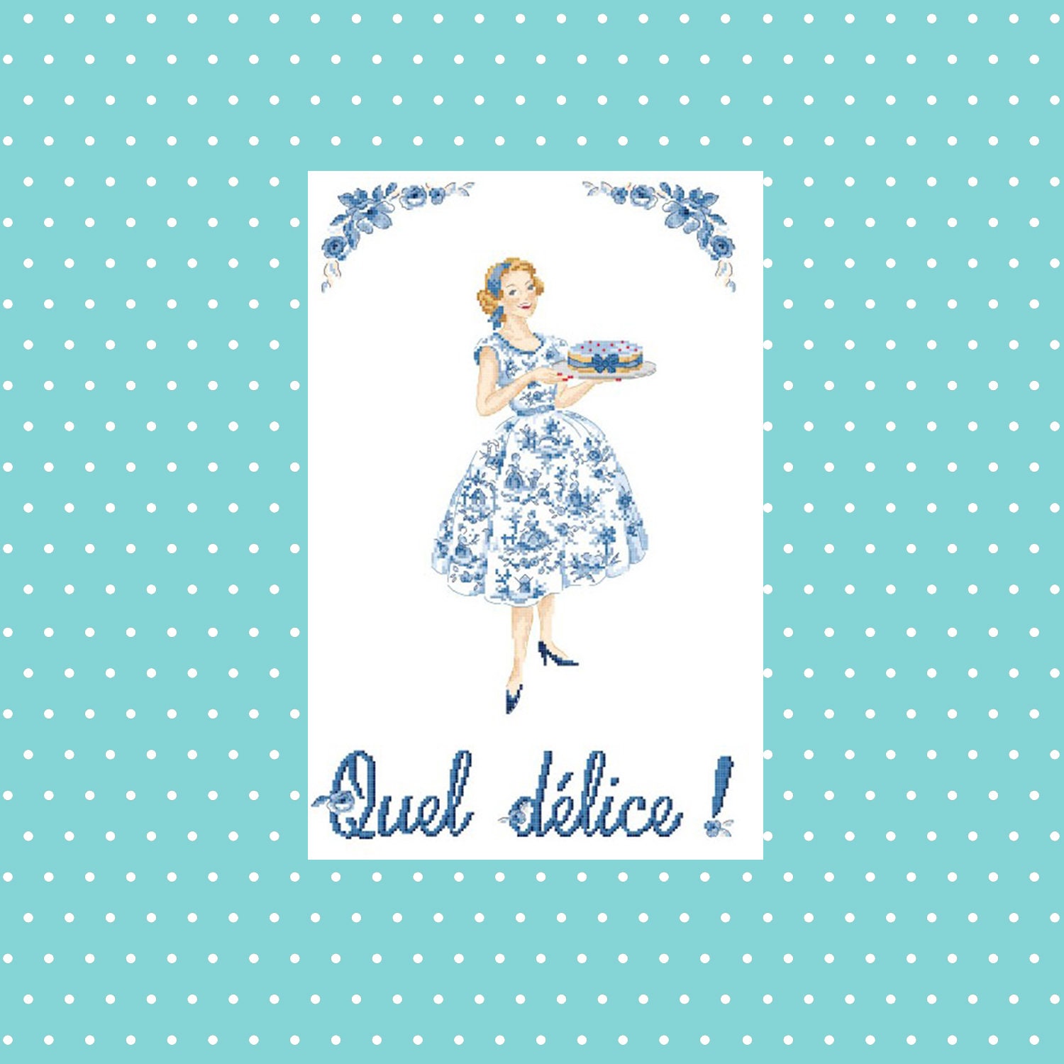 A Quel Délice Chart - Etsy