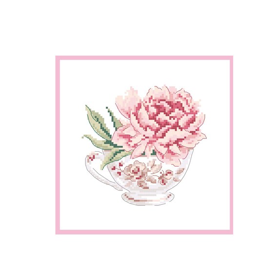 A Sweet Peony Chart - Etsy