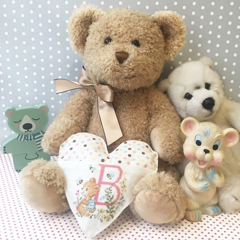 The Teddy Bear Alphabet Chart - Etsy