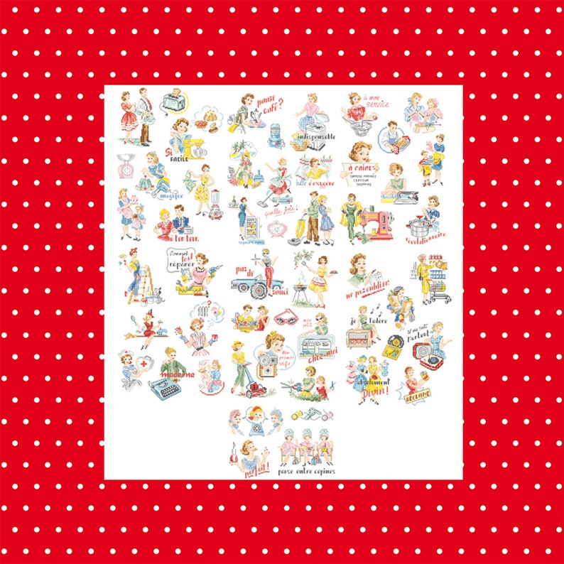 50 Patterns of Fifties Women - Etsy