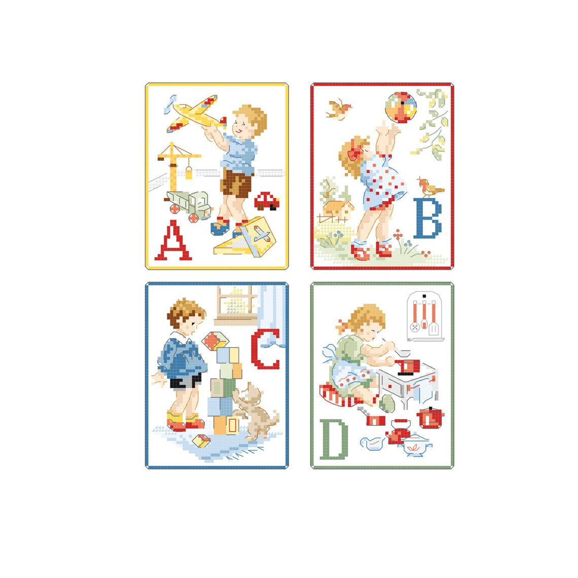 My First ABC Chart - Etsy