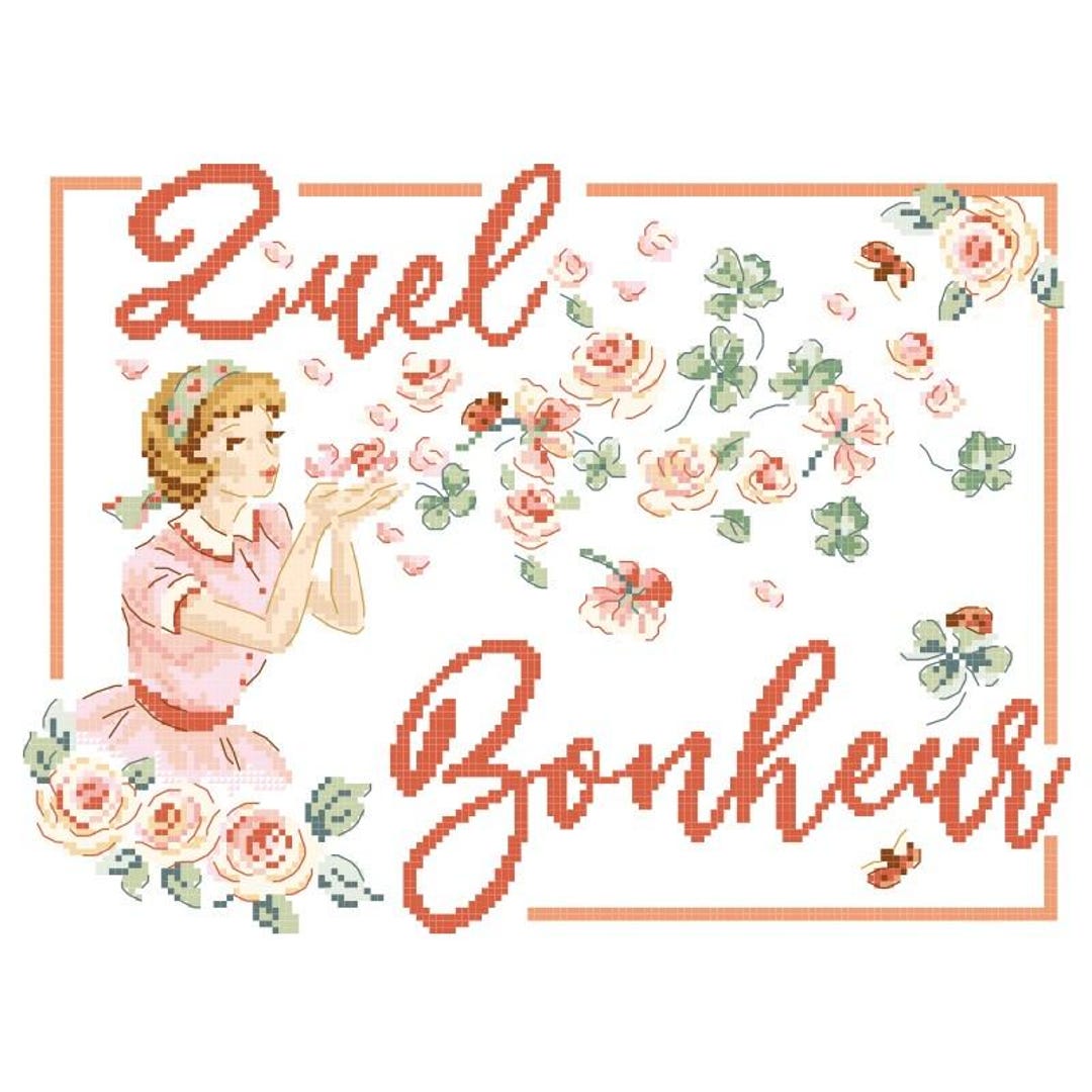 A « Quel Bonheur » Chart - Etsy