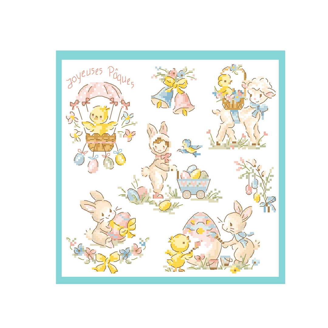 A little Story of Easter Chart - Etsy