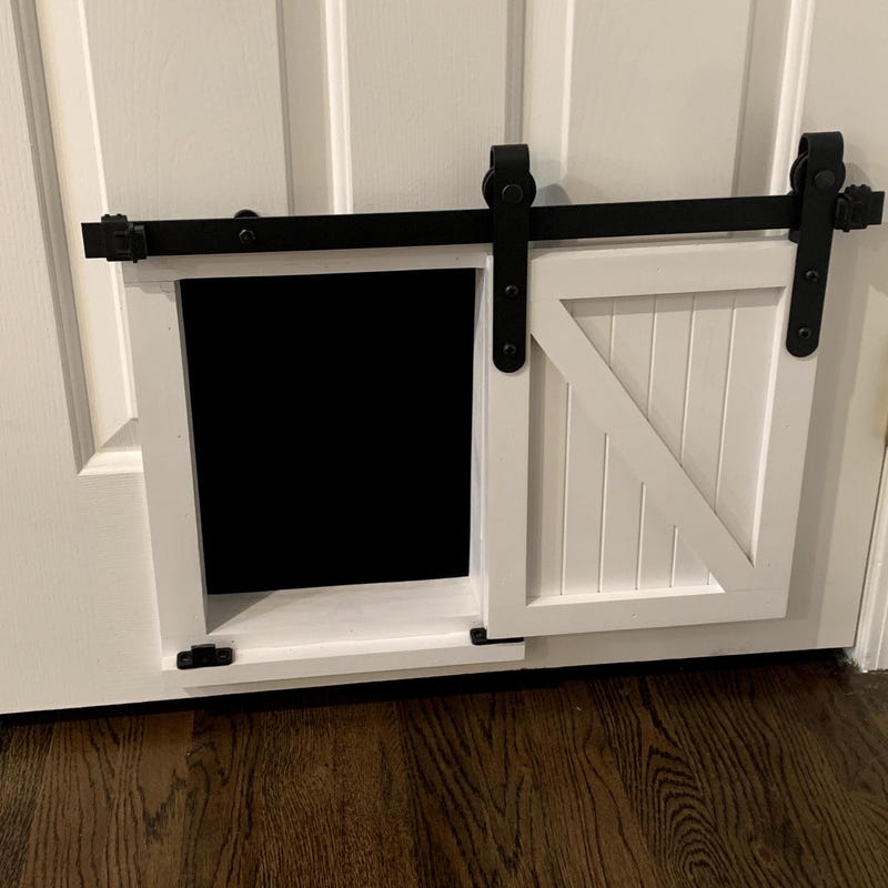Barn Door Pet Gate - Etsy