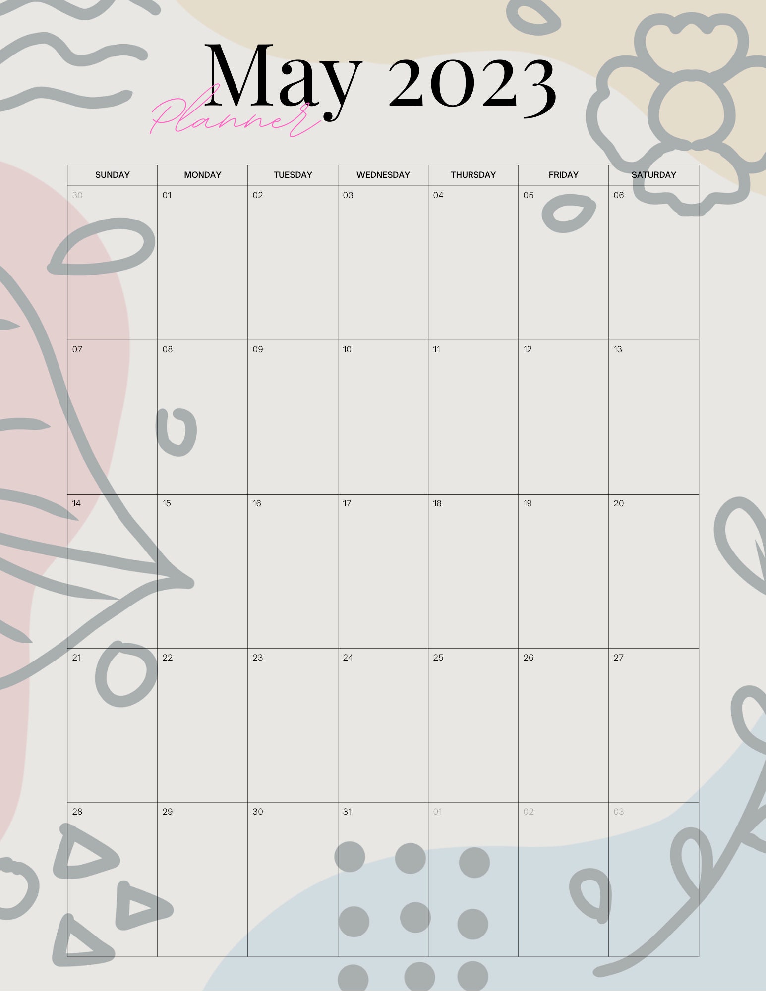 12 Month Calendar Set-digital & Printable - Etsy