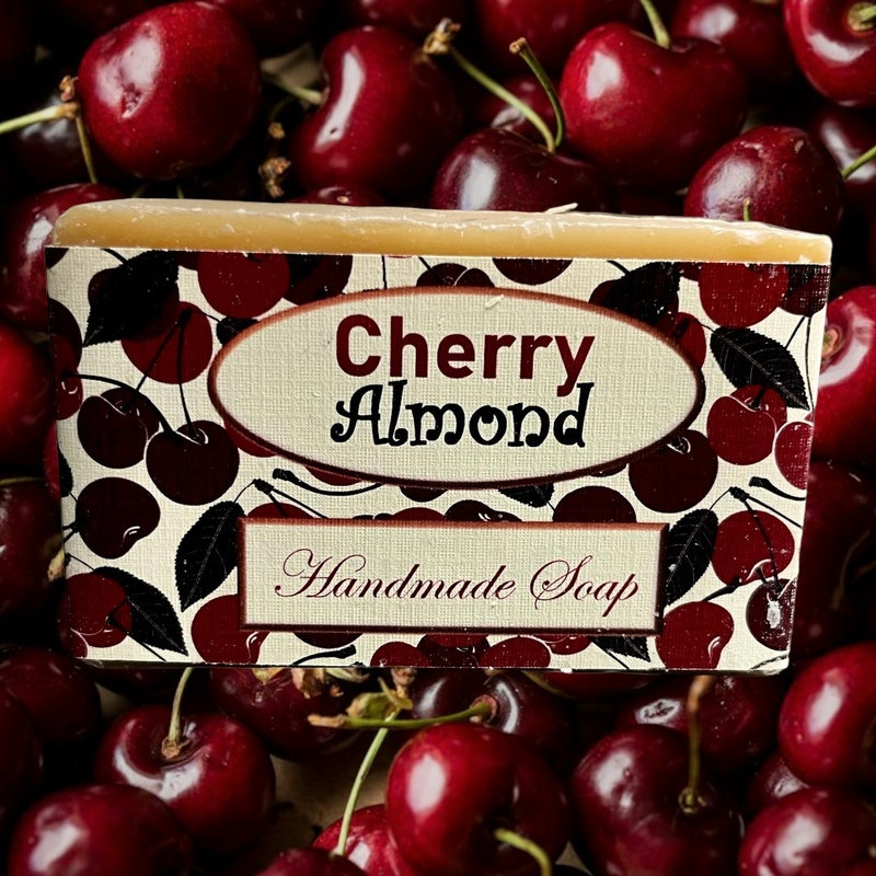 Cherry Almond Soap - Etsy