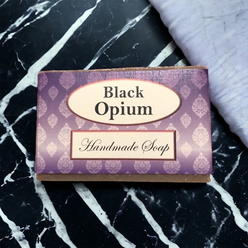 Black Opium Type Handmade Soap - Etsy