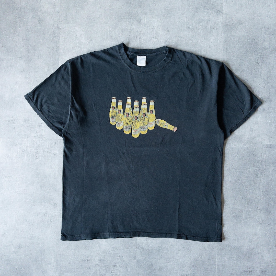 Vintage Y2K Faded Miller High Life Beer Promo Tee - Vintage Clothing ...