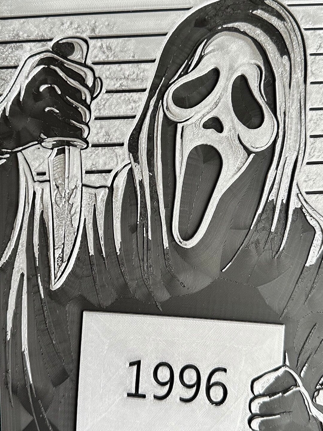 Ghostface Filament Painting - Etsy