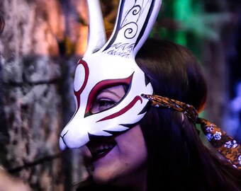 Bunny Mask - Etsy