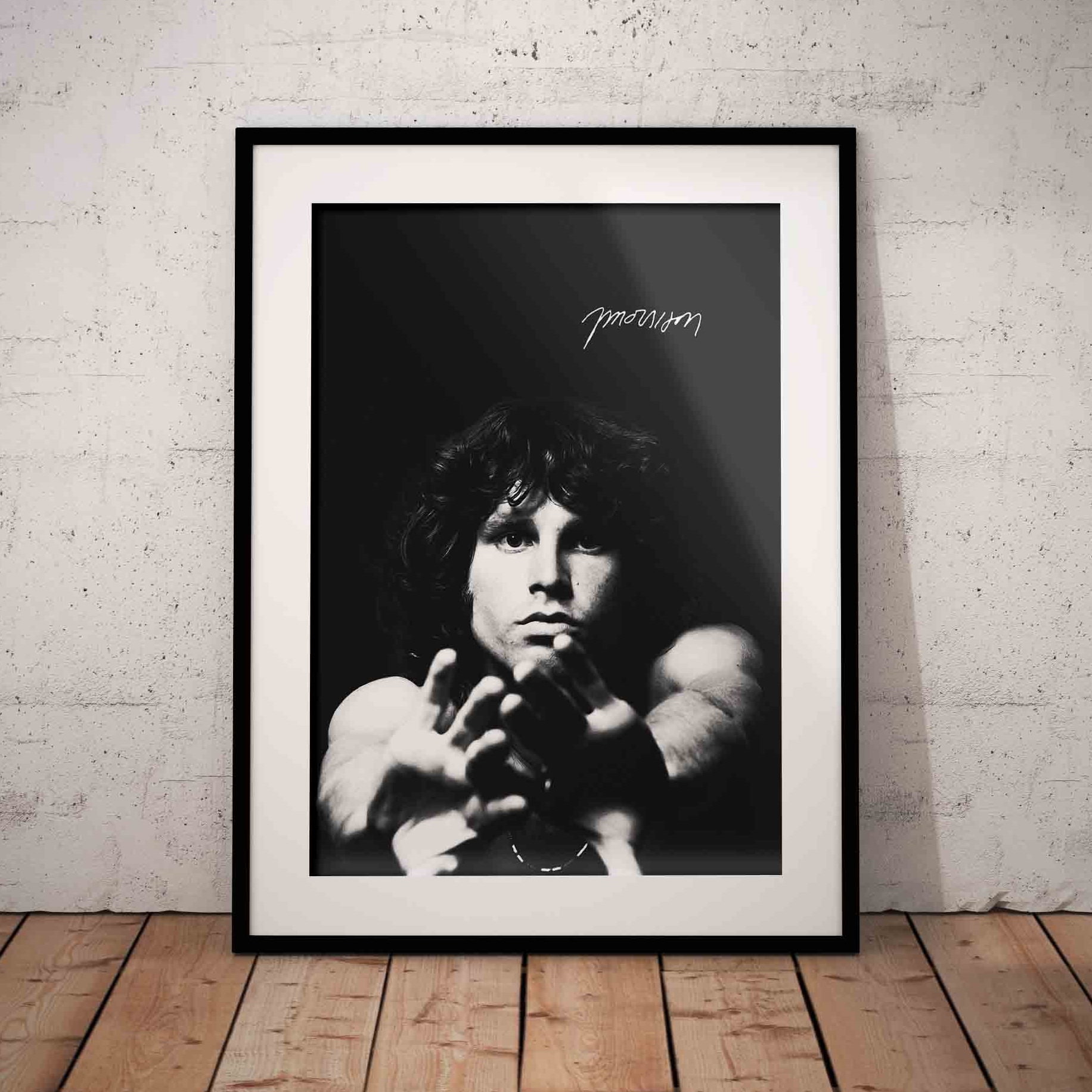 Jim Morrison Poster With Artist Signature The Doors Band Art | Etsy