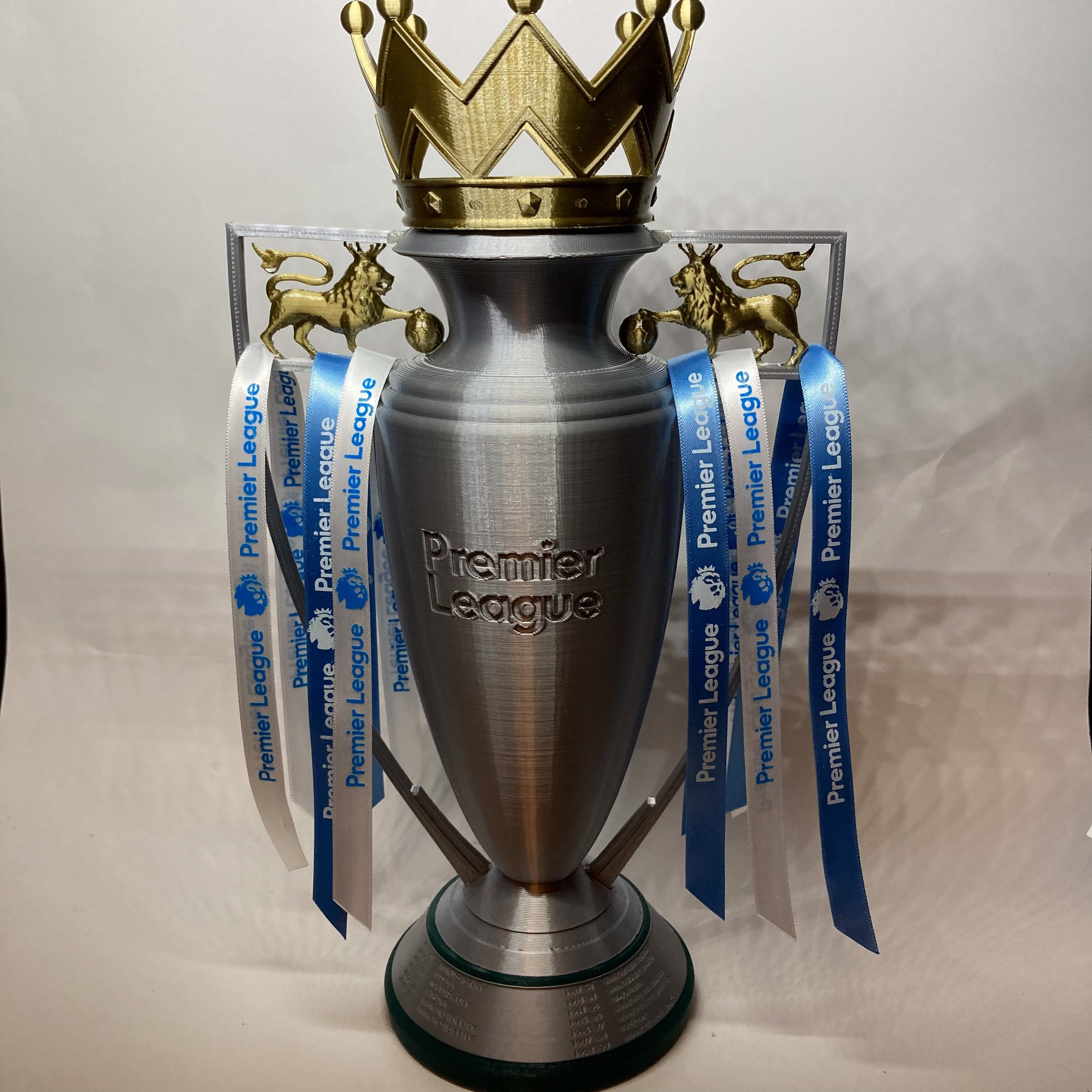 Premier League Trophy | Etsy