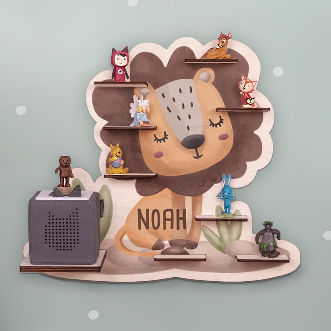 Tonies Shelf for Toniebox 1 and 2 Personalized, Tonie Shelf Print Made ...