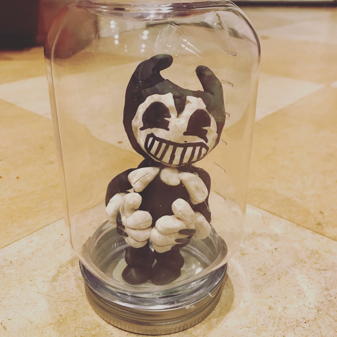 Bendy the Ink Demon Figure - Etsy