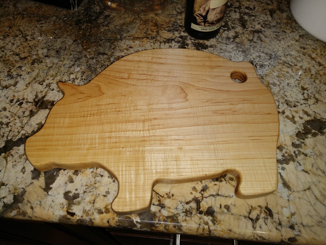 Pig Shaped Cutting Board - Etsy