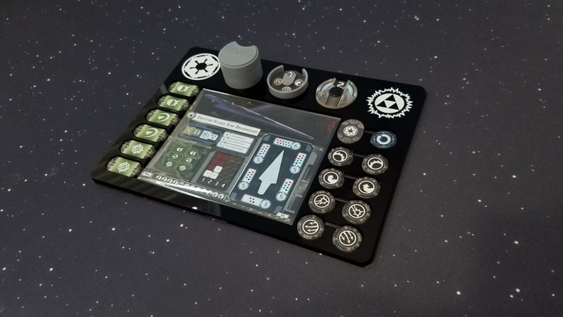 Acrylic Super Star Destroyer SSD Card Ship Tray for SW Armada - Etsy