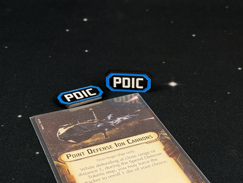 PDIC TATER Double Sided Tokens for SW Armada - Laser Engraved and Cut ...