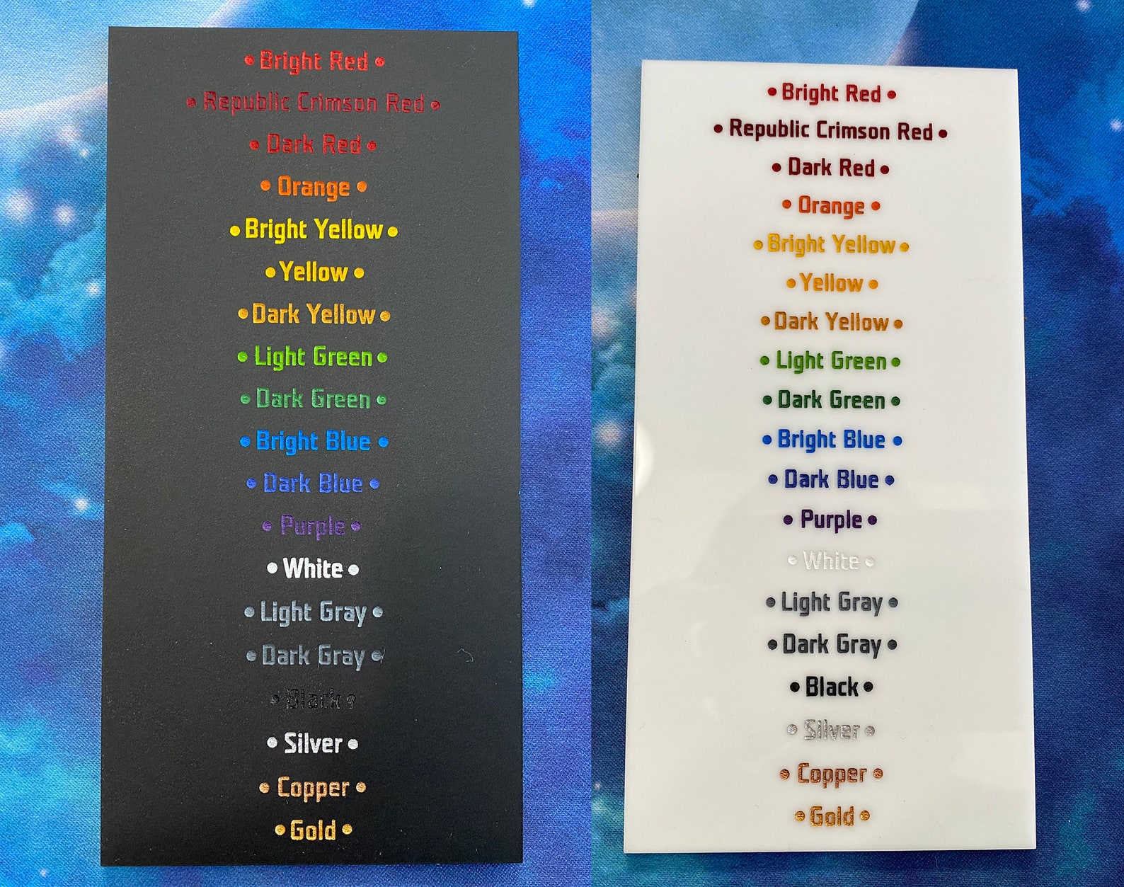 Acrylic Insert Tokens ONLY for Speed 2 and 4 Maneuver Tools - Etsy