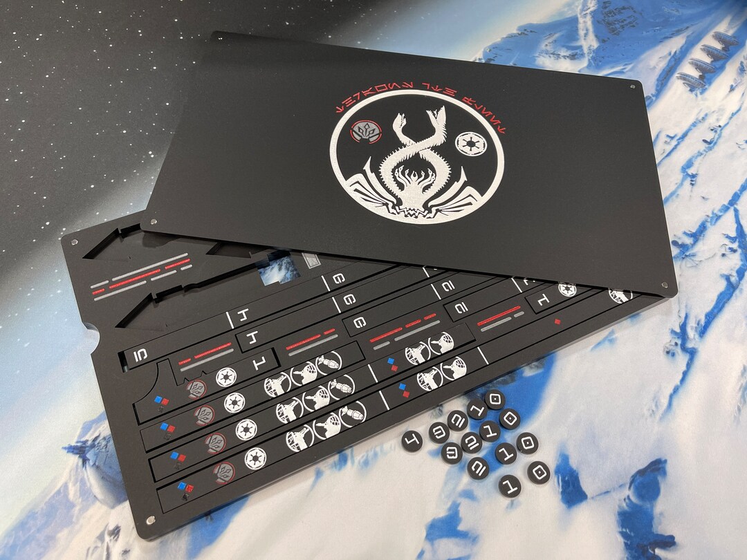 7th Fleet Special Edition Template Tray and Acrylic Ruler Set for SW ...