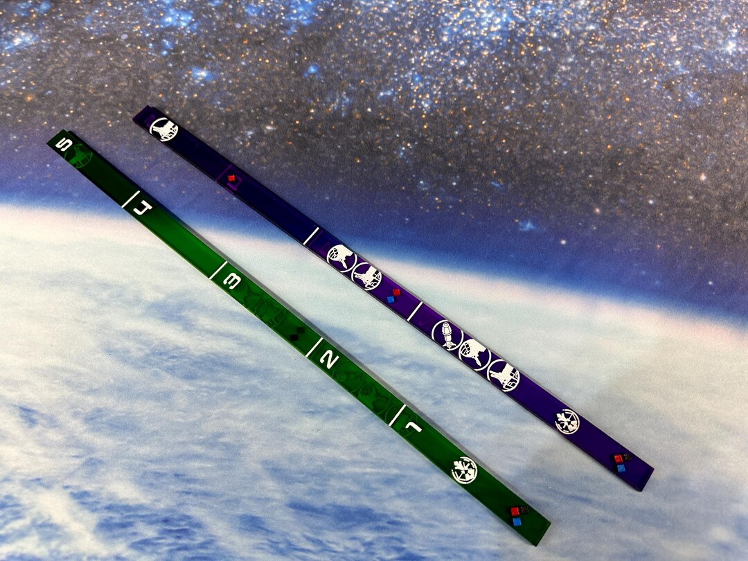 Doublesided Armada Range Ruler or Set of 2: Laser Cut Acrylic, Custom ...