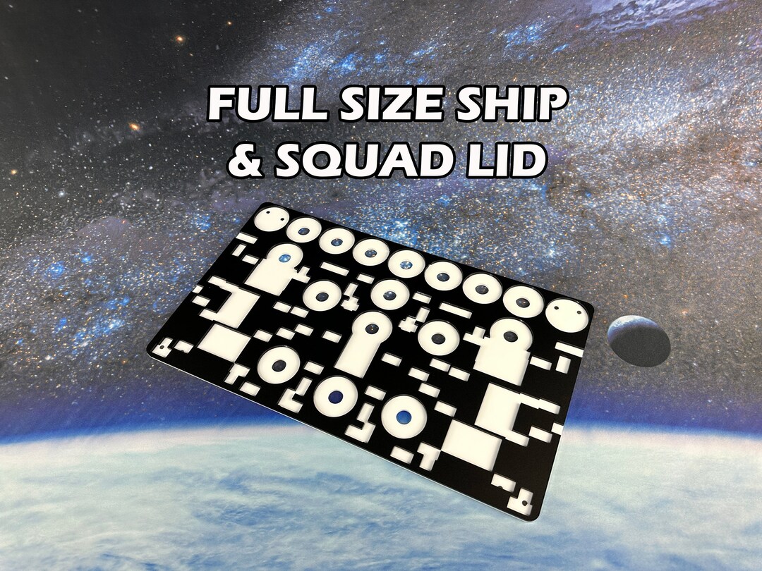 Full Size Acrylic Ship Lid: Tater Tournament Tray System for SW Armada ...
