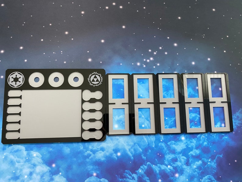 Acrylic Super Star Destroyer SSD Card Ship Tray for SW Armada - Etsy