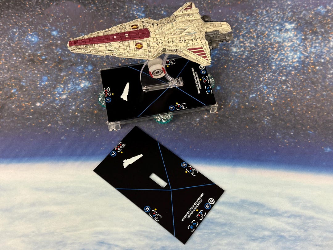 Acrylic Armada Ship Tokens by Admiral Tater Laser Engraved, Painted and ...