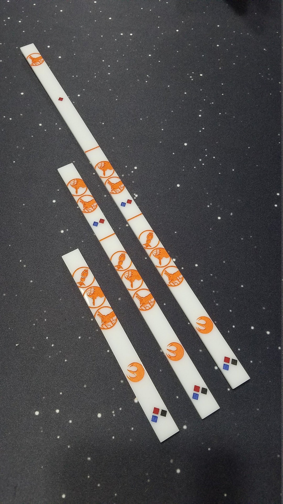 Range Rulers ONLY for SW Armada - Laser Engraved and Cut Acrylic - Etsy