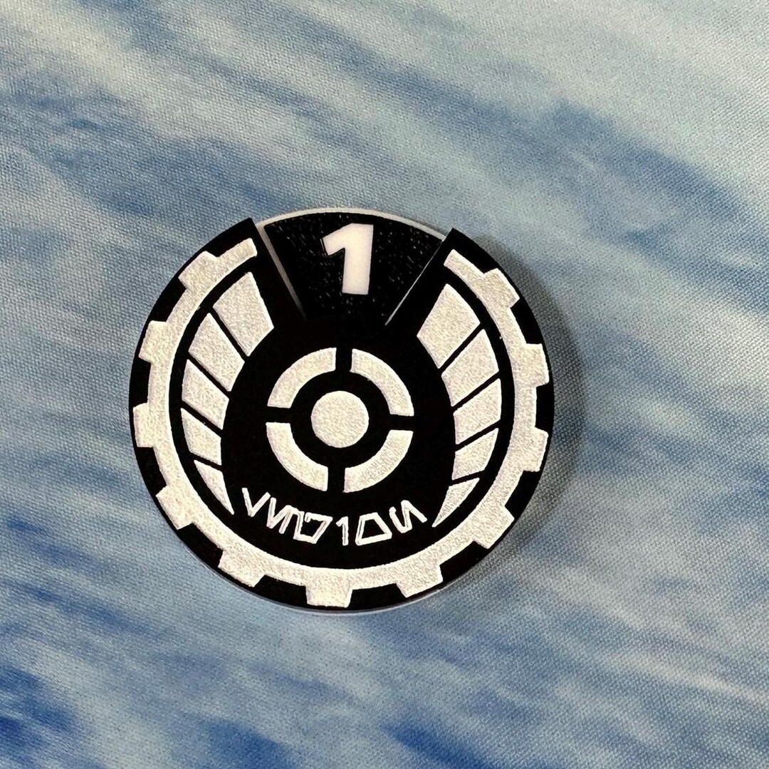 Magnetic Acrylic Round Counter Dial for SW Legion 5 Rounds - Admiral ...