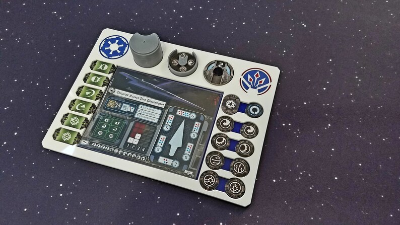 Acrylic Super Star Destroyer SSD Card Ship Tray for SW Armada - Etsy