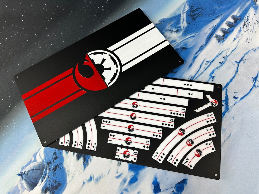 Template Tray With ALL Acrylic Template for Second Edition - Etsy