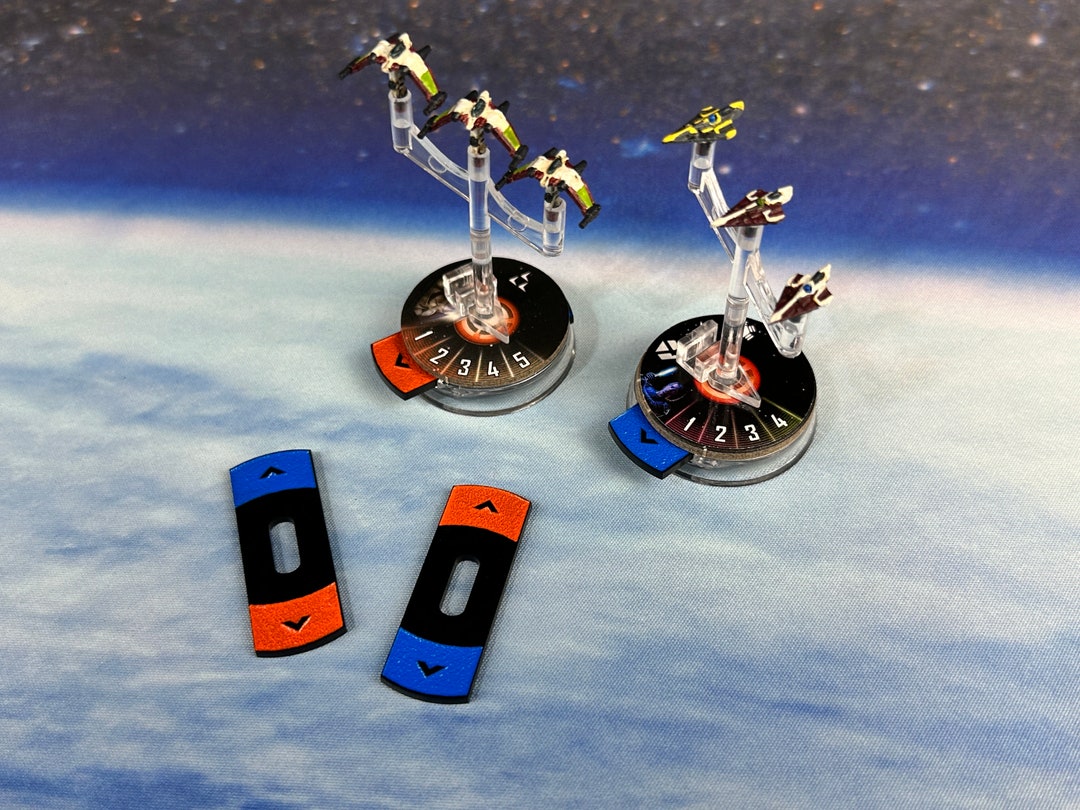Acrylic Squadron Activation Sliders for Use With SW Armada by Admiral ...