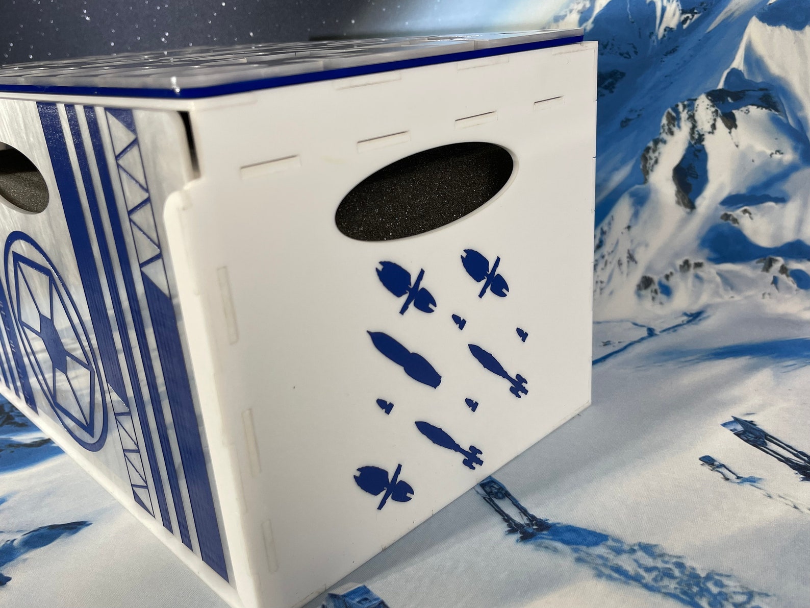 Updated Tater Tournament Storage Box and Ship/squadron Stand | Etsy