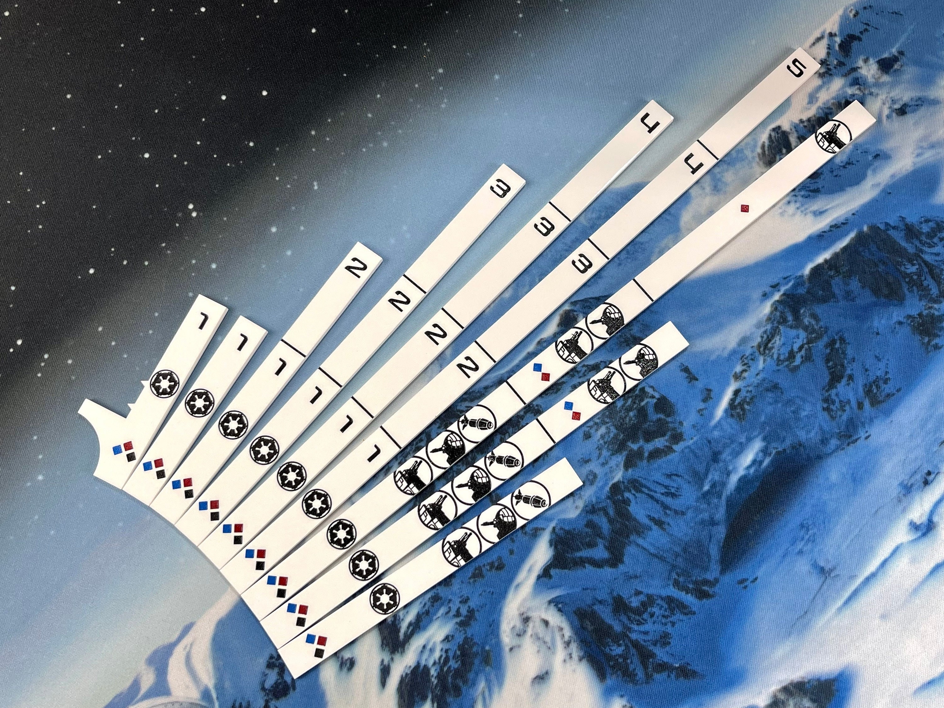 Full Set of Range and Speed/distance Rulers Custom Designed - Etsy