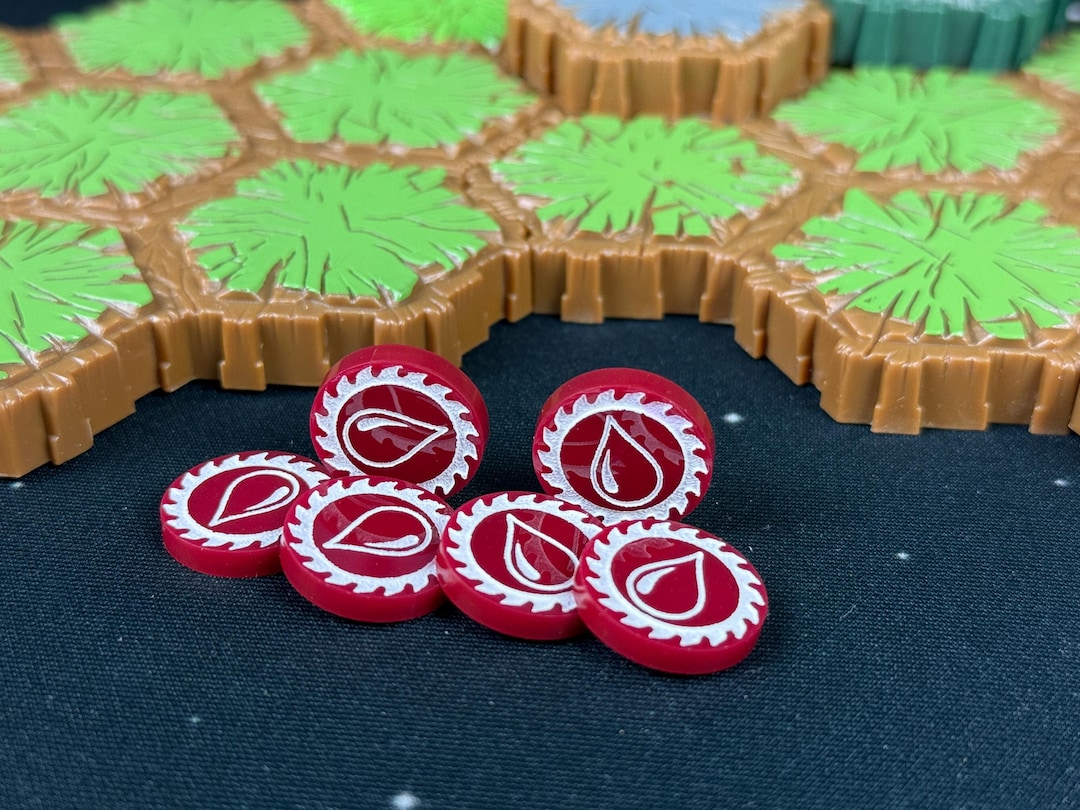 Wound Marker Tokens for Heroscape 19mm - Set of 6, 20 or 40 - Etsy