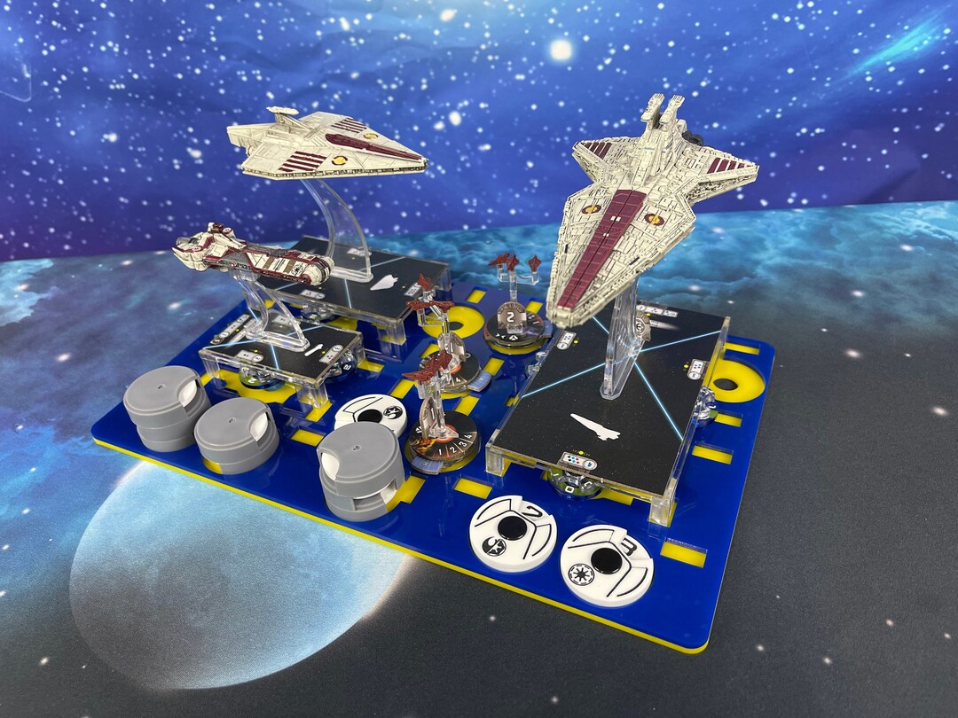 Squadron and Ship Stand Lid for Tater Tournament Tray System for SW ...