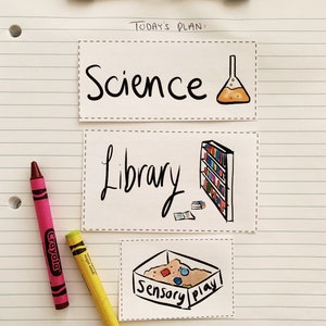 Homeschool Visual School Subjects - Etsy