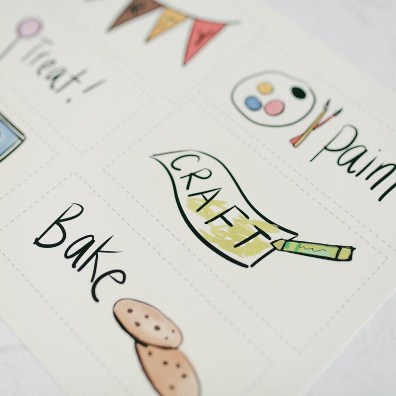 Visual Schedule Toddler Kids Routine Chart Printable Cards | Etsy