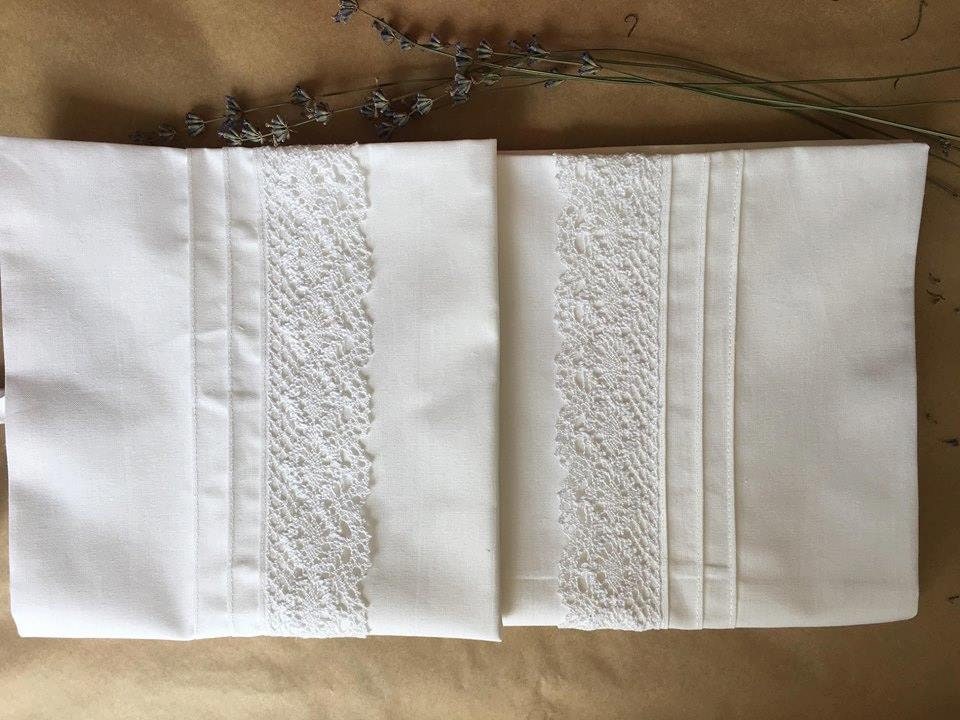 Set of 2 Cotton Pillow Case - Etsy