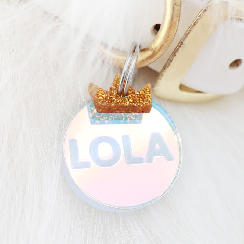 Princess Dog Tag - Etsy