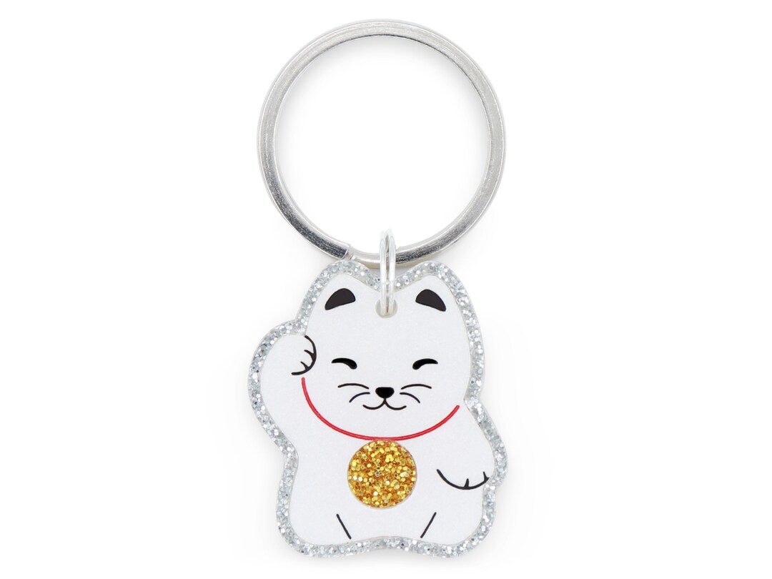 Custom Pet Tag for Dogs and Cats | Personalized Lucky Cat Pet Tag in ...