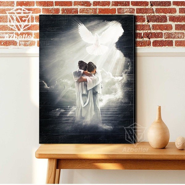 Jesus Hugging Man - Etsy