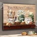 Kitchen Canvas - This Kitchen Offers Food Love Joy, Christian Home ...